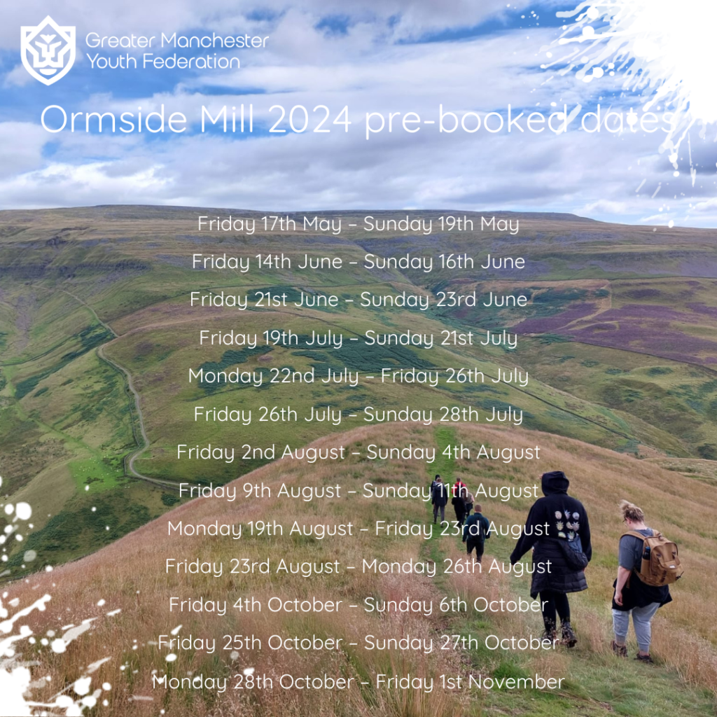 Ormside Mill Residential Centre – Greater Manchester Youth Federation
